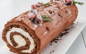 Classic Yule Log Recipe - Kitchen Cookbook