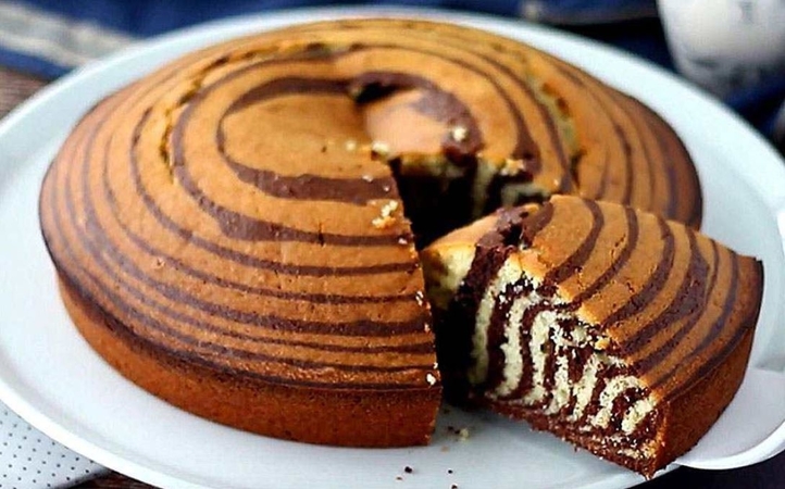 Zebra Cake - Kitchen Cookbook