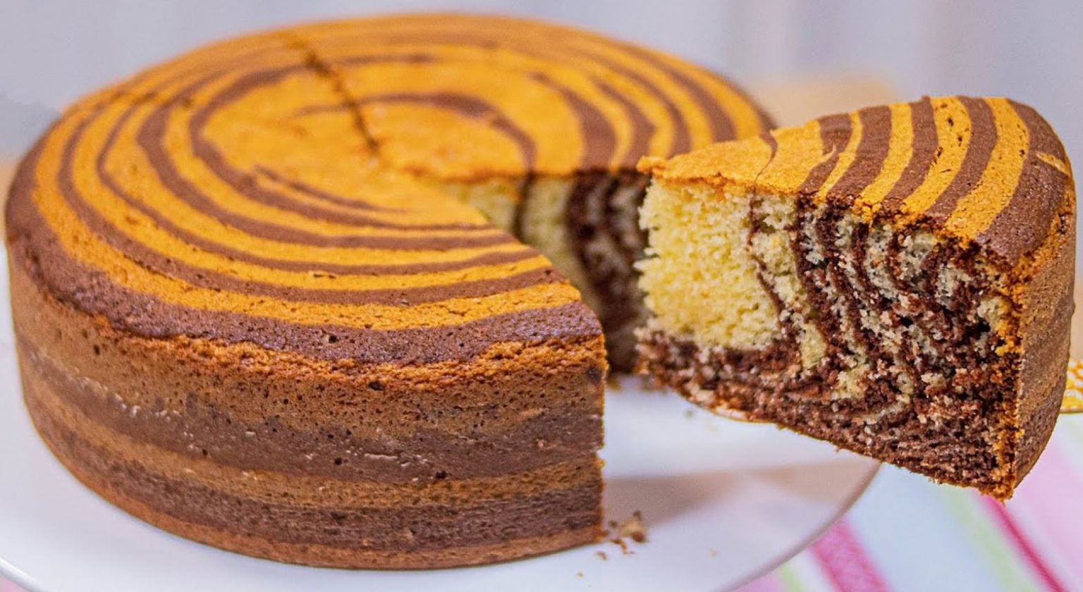 Zebra Cake - Kitchen Cookbook