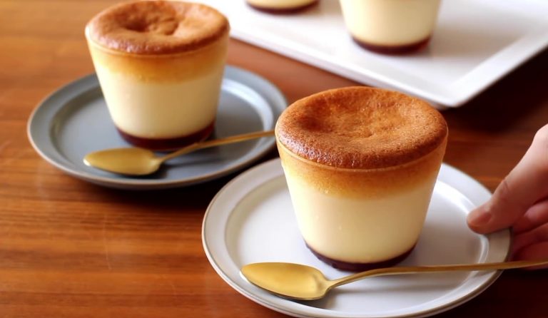 Custard Pudding Cake - Kitchen Cookbook