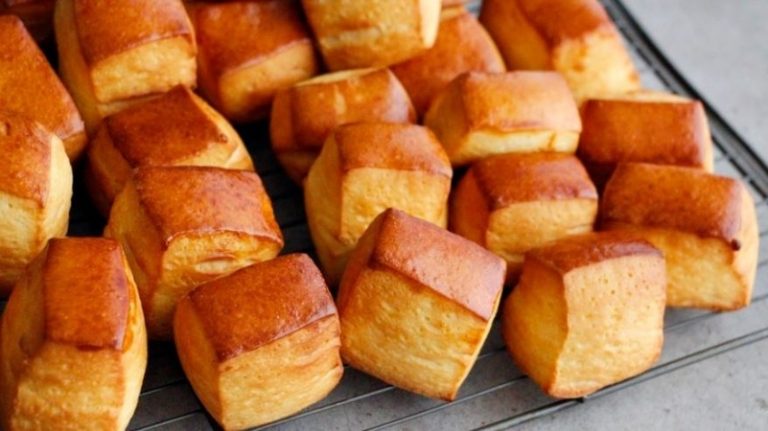 Cube Milk Bread - Kitchen Cookbook