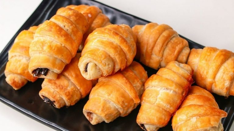 Homemade Chocolate Croissants - Kitchen Cookbook