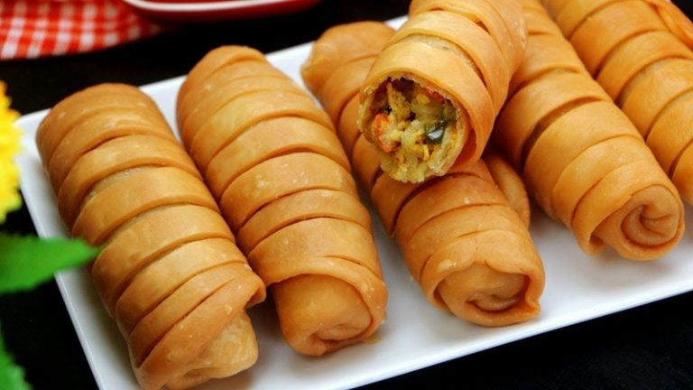 Beef Spring Rolls - Kitchen Cookbook