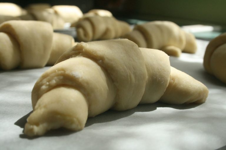 Homemade Buttery Croissants - Kitchen Cookbook