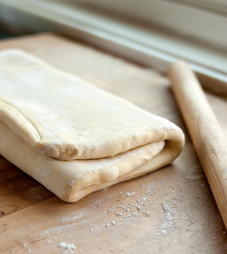 Eggless Puff Pastry Dough - Kitchen Cookbook