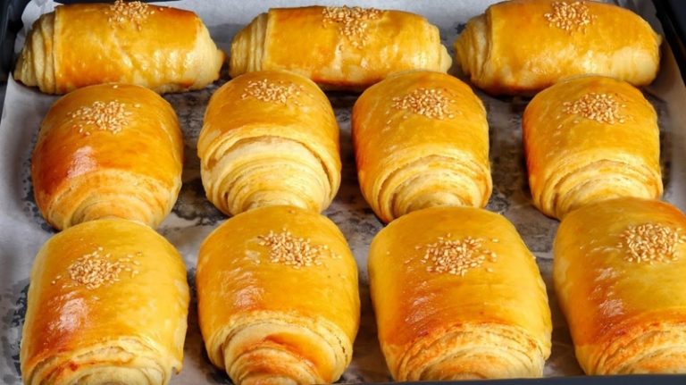 Sesame Croissants - Kitchen Cookbook