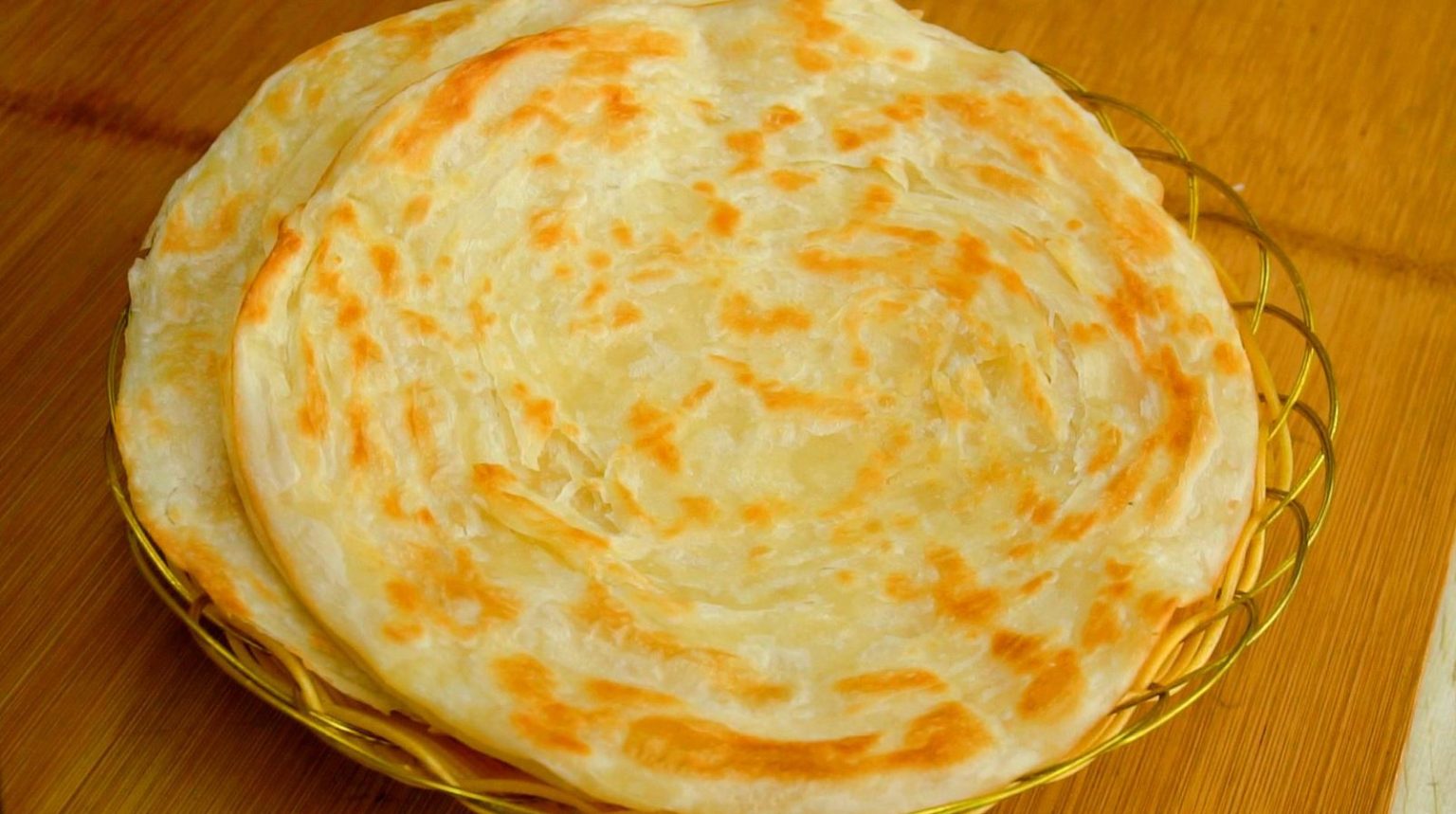 Plain Flakey Paratha - Kitchen Cookbook