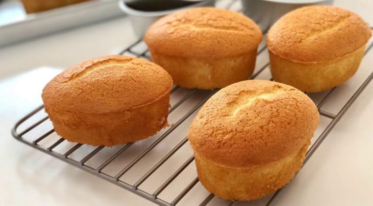 Mini Sponge Cakes - Kitchen Cookbook