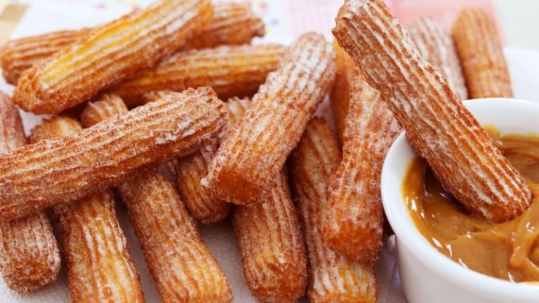 3 Ingredients Mini Churros - Kitchen Cookbook