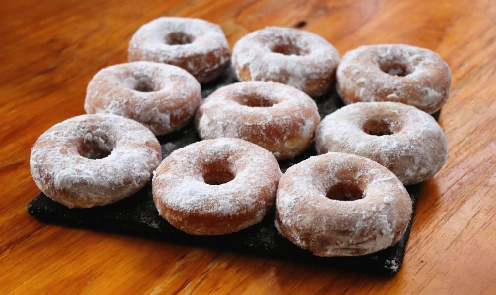 Homemade Fried Eggless Donuts - Kitchen Cookbook