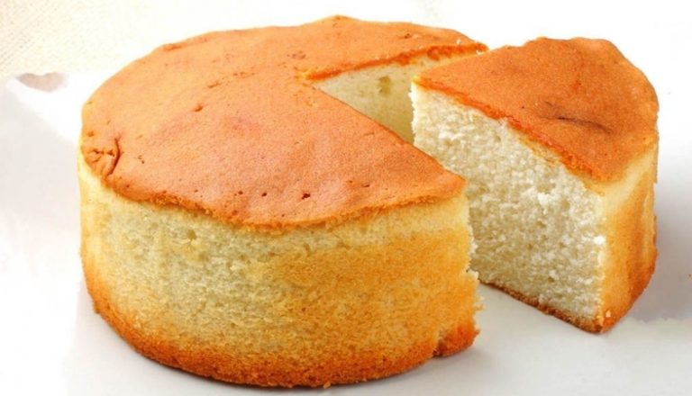 Fluffy Butter Sponge Cake - Kitchen Cookbook