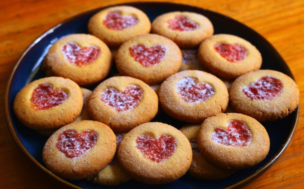 Jam Butter Cookies - Kitchen Cookbook