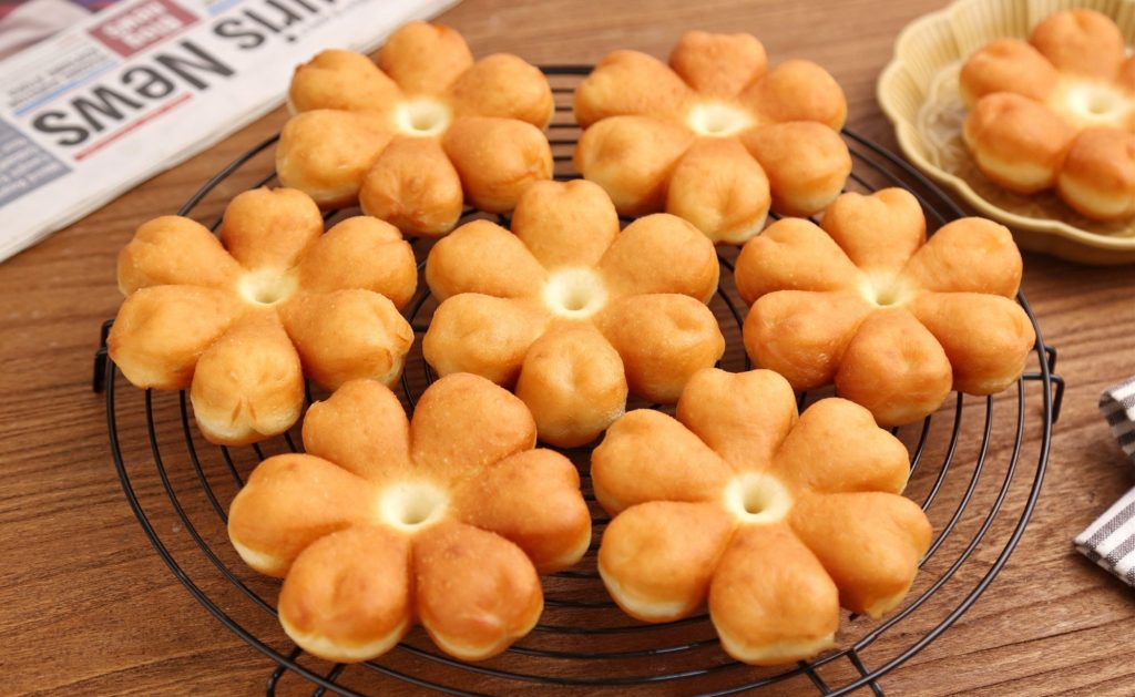 Flower Donut - Kitchen Cookbook