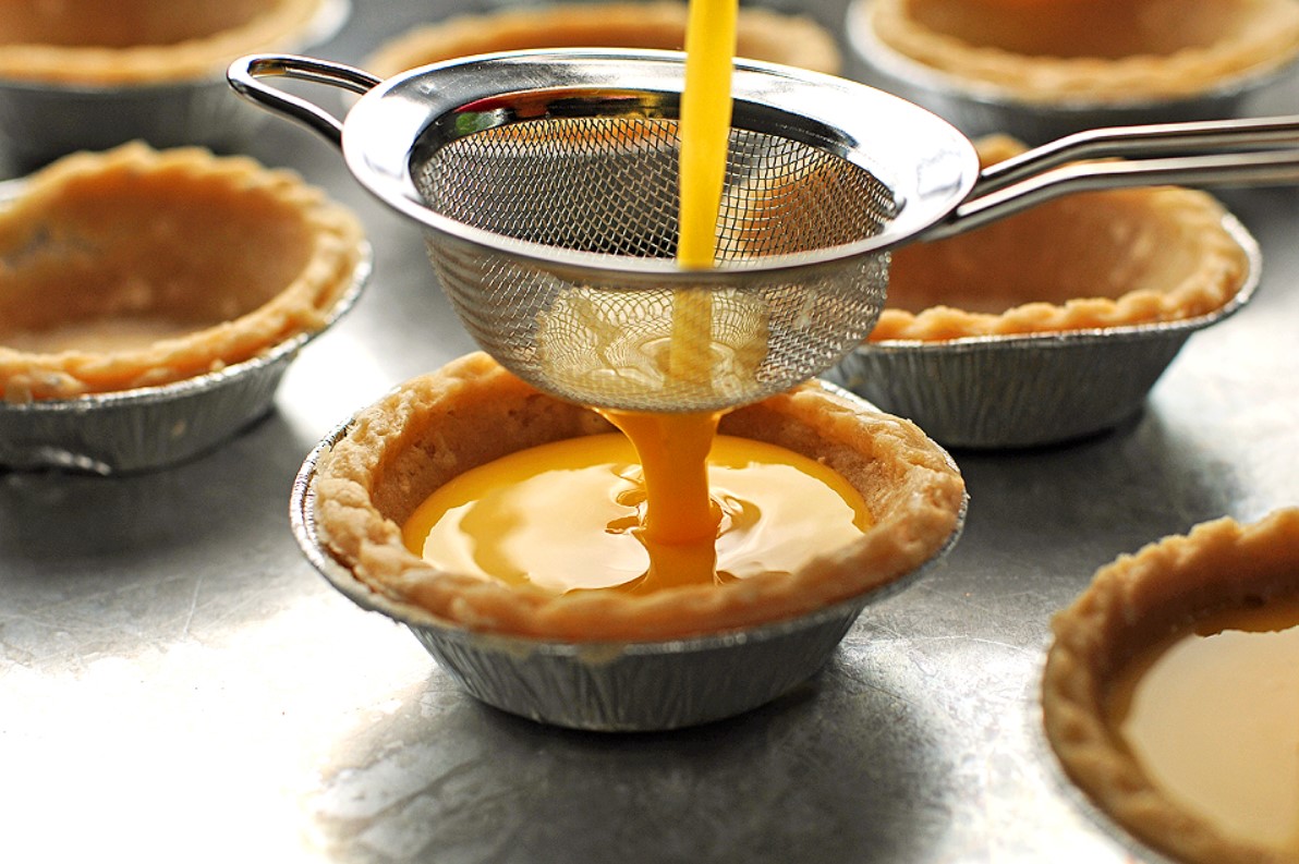 Hong Kong Style Egg Tarts Recipe - Kitchen Cookbook
