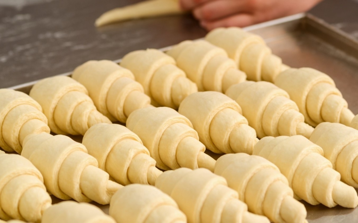 Sweet Airy Croissants Recipe - Kitchen Cookbook