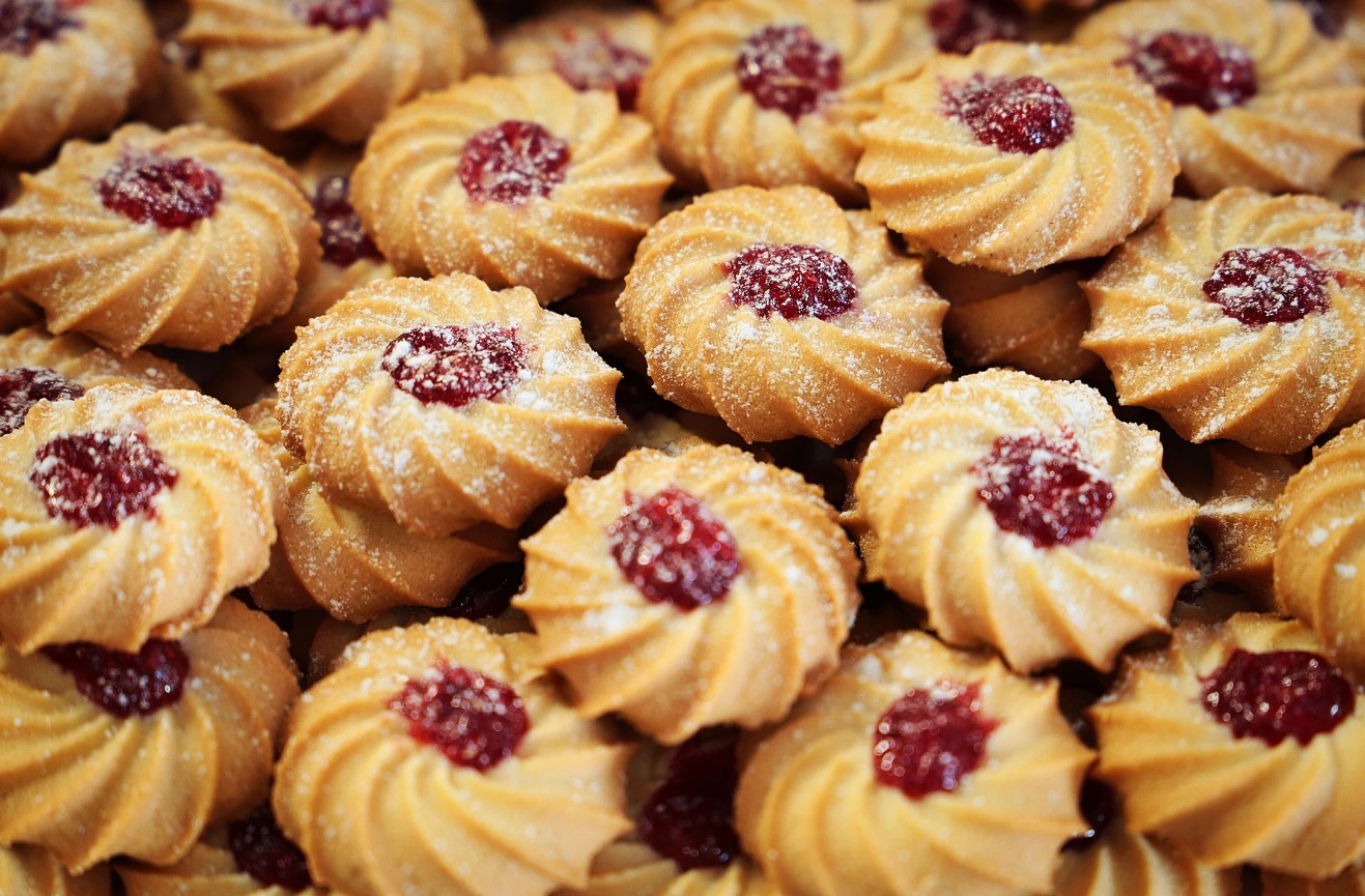 Butter Jam Cookies Recipe - Kitchen Cookbook