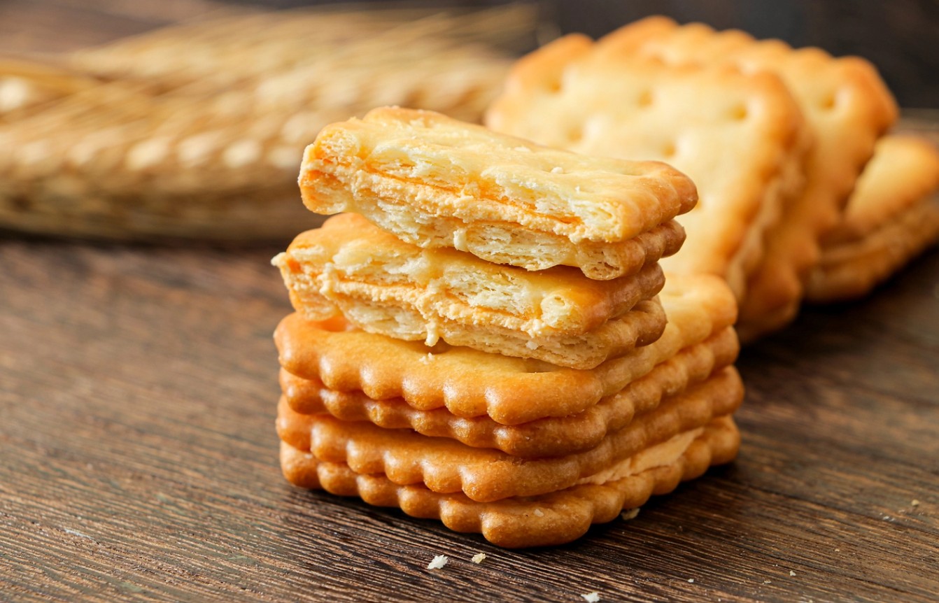 Cheese Sandwich Biscuits - Kitchen Cookbook