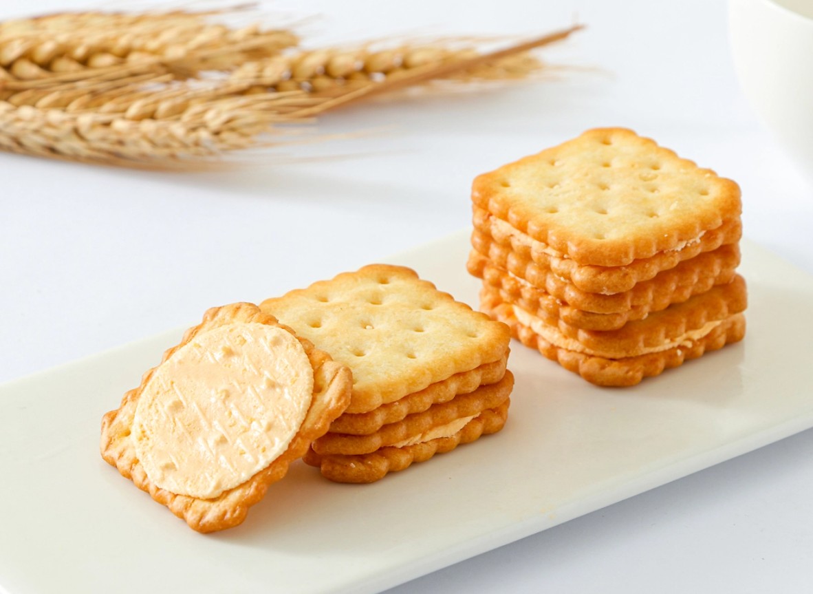 Cheese Sandwich Biscuits - Kitchen Cookbook